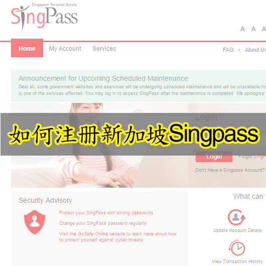 如何注册新加坡 Singpass 登入政府网站 FAQ | MisterLeaf