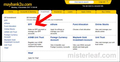 How to Pay EPF Self Contribution Online | MisterLeaf