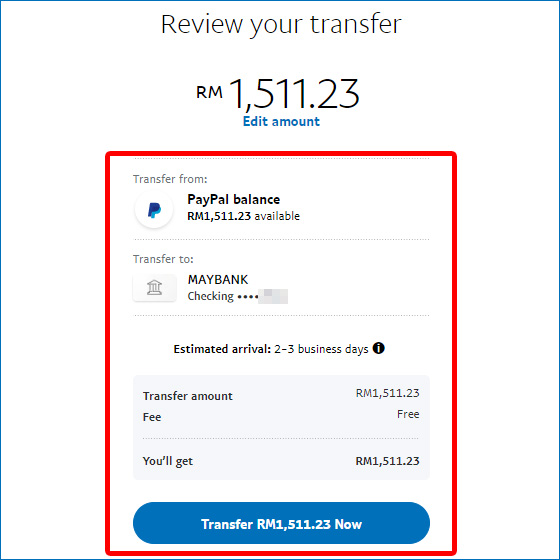 如何把 PayPal 户口的钱转账到马来西亚银行户口 | MisterLeaf