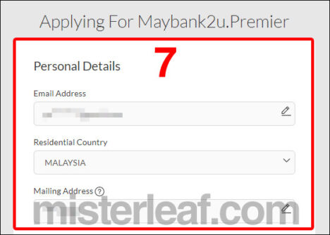 如何上网开 Maybank 银行来往户口 (Current Account) | MisterLeaf.com